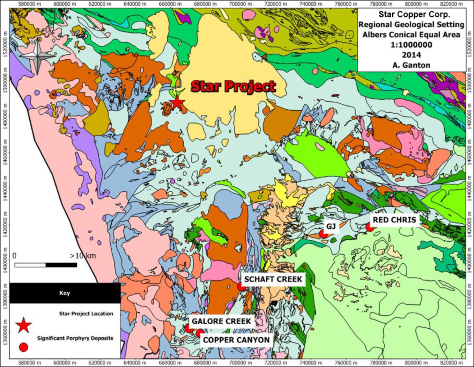 Star Project: High-Grade Copper Deposit